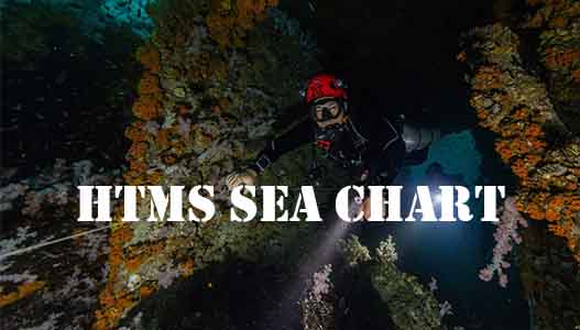 HTMS Sea Chart - Dive Mate